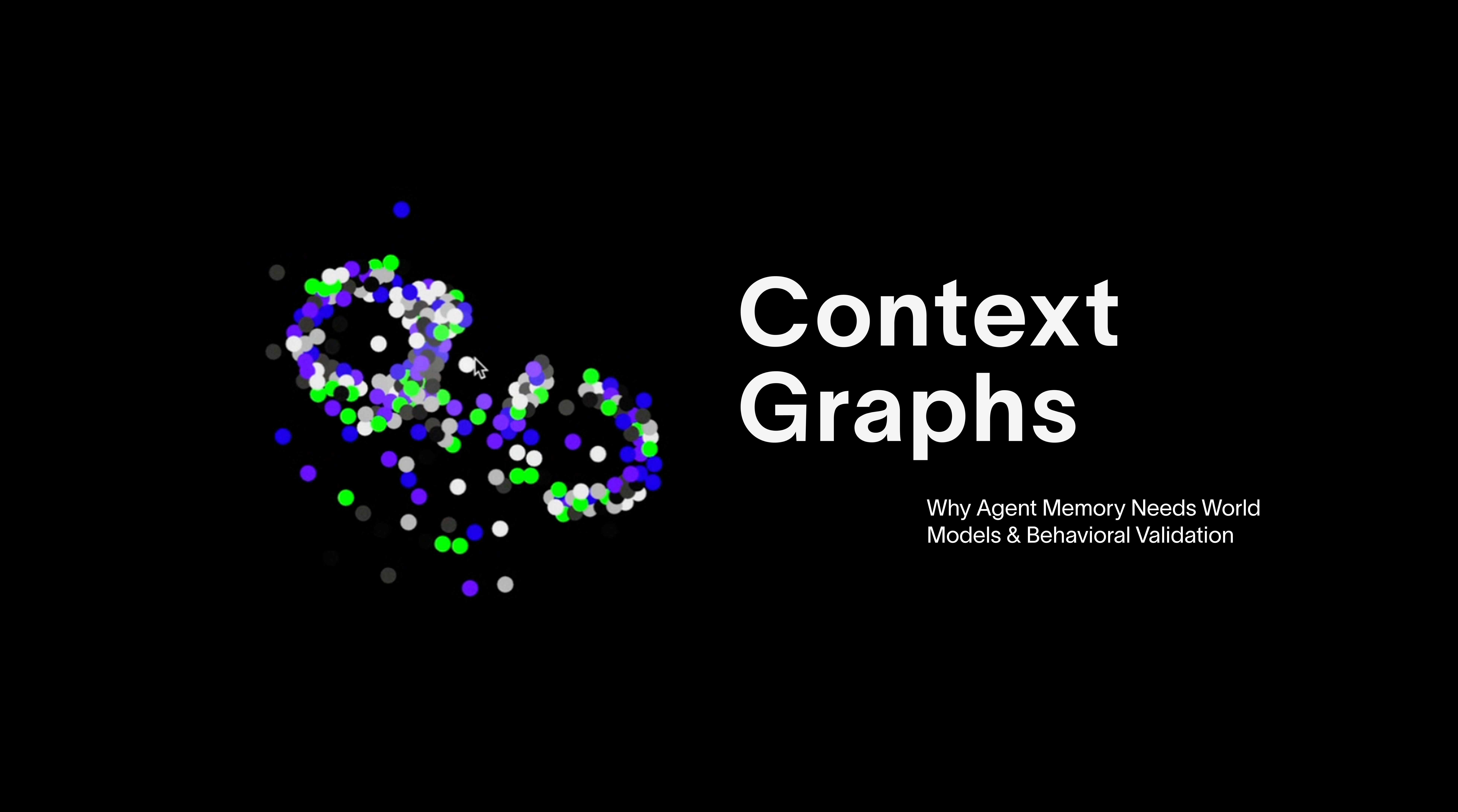 Cognee - Agent Memory: From Decision Traces to Predictive World Models